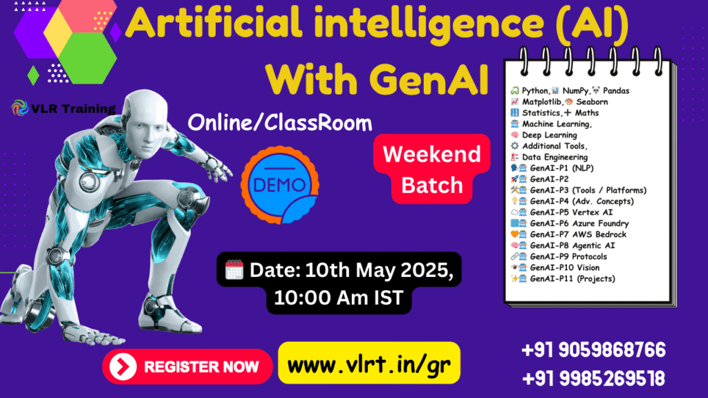 Generative AI online training in India Hyderabad - Master AI Skills in ...